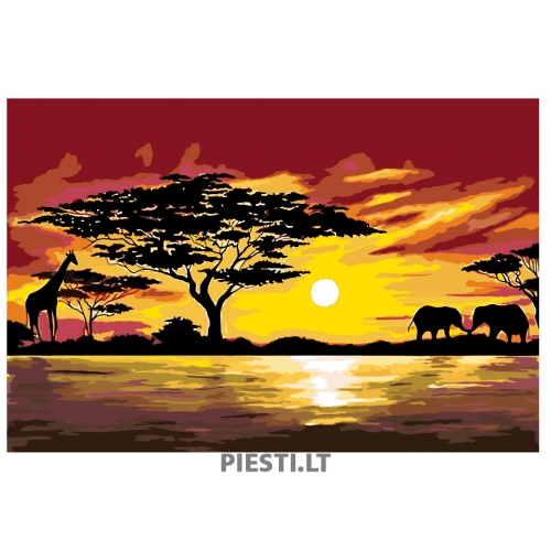 Pieškite pagal skaičius RA161