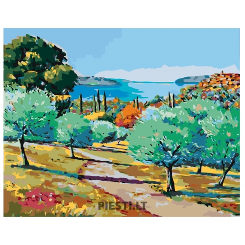 Pieškite pagal skaičius RA164